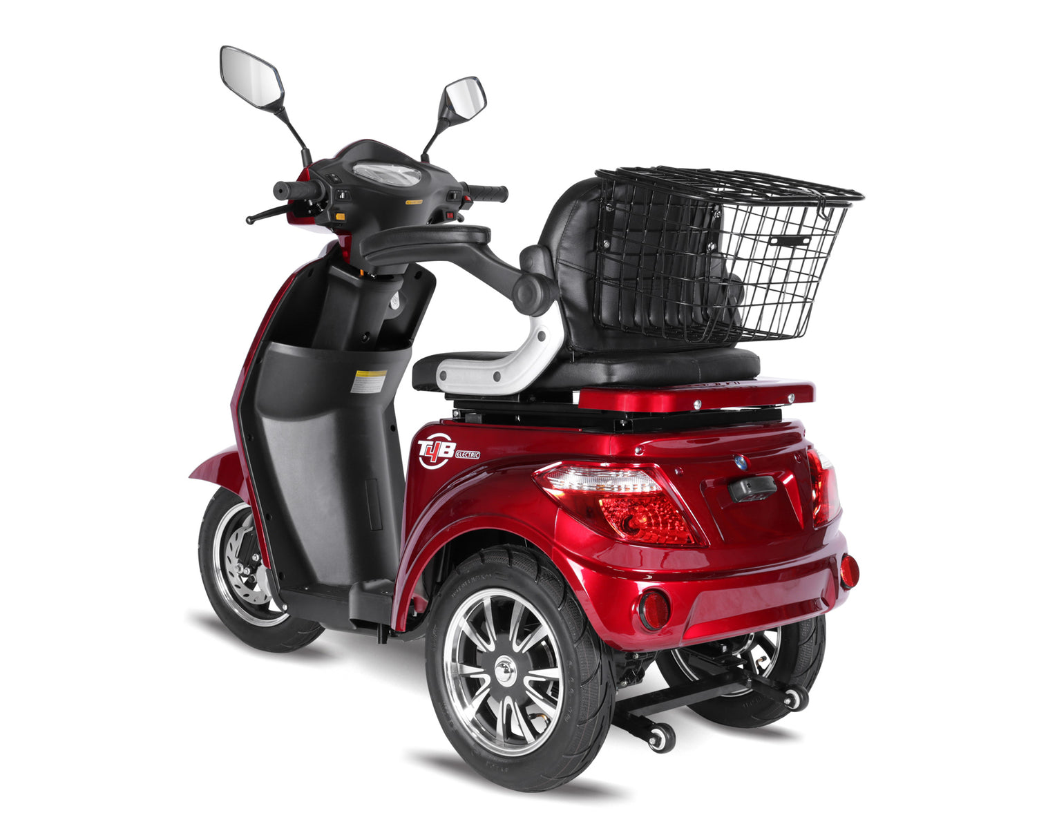 T4B 500W Electric Mobility Scooter (Red) | eBikes Calgary – eBikesCalgary