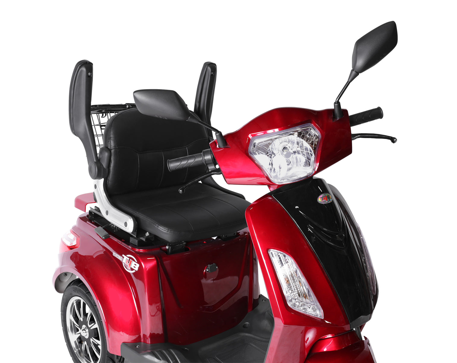 T4B 500W Electric Mobility Scooter (Red) | eBikes Calgary – eBikesCalgary