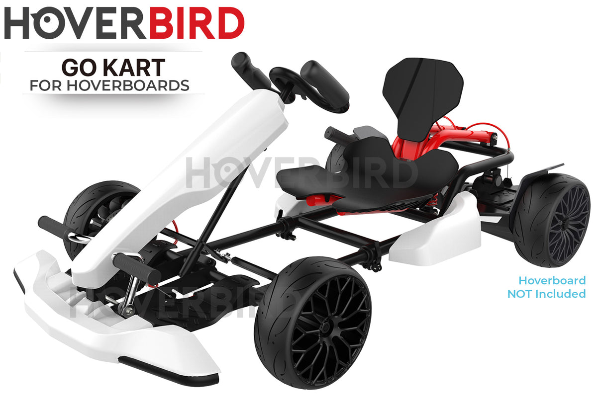 Hoverkart Kit for Hoverboards (White) – eBikesCalgary