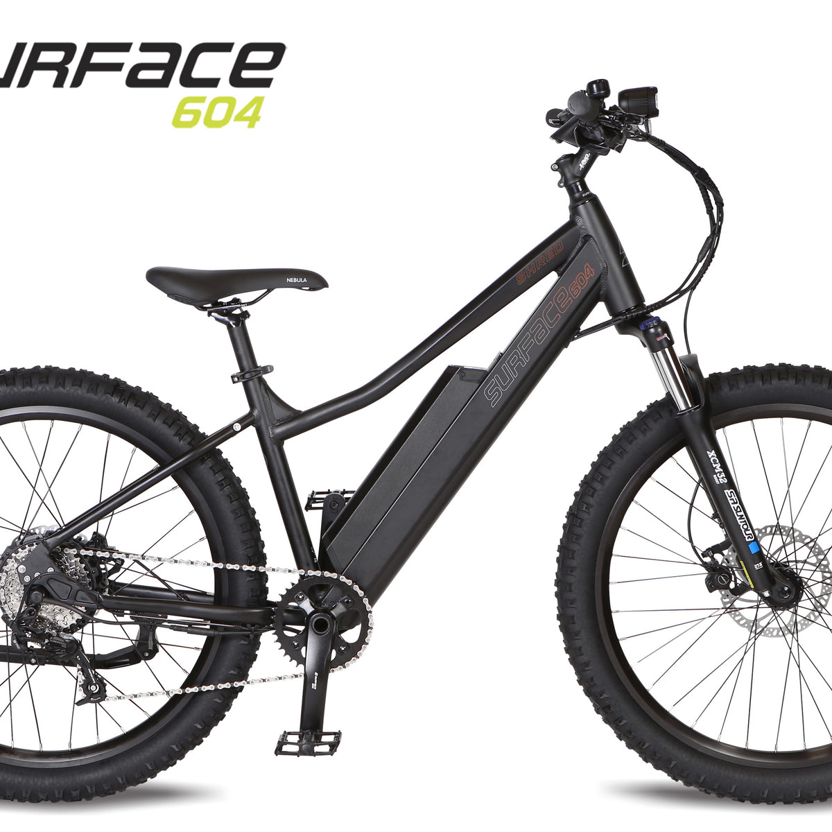 Surface 604 Baby Shred Electric Mountain Bike (Black) | eBikes Calgary ...